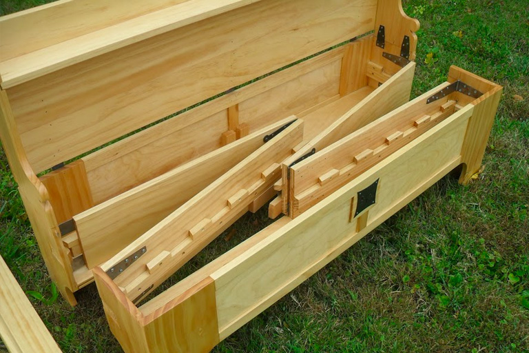 Check out this wooden box! Let's see what's inside... WOAH! I did not ...