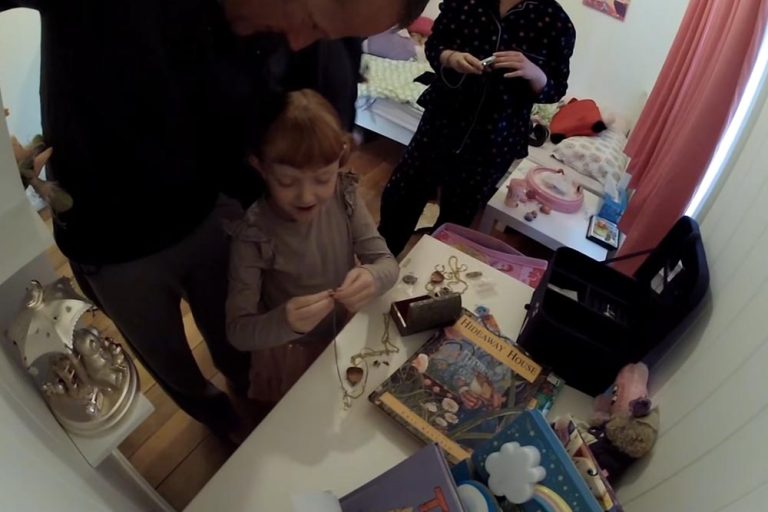 Little Girl Finds A Secret Room In Her House That Leads Into An Even ...
