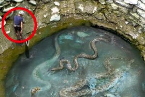 Man Finds Giant Snake Pit And Is Shocked When He Discovers What Lies At ...