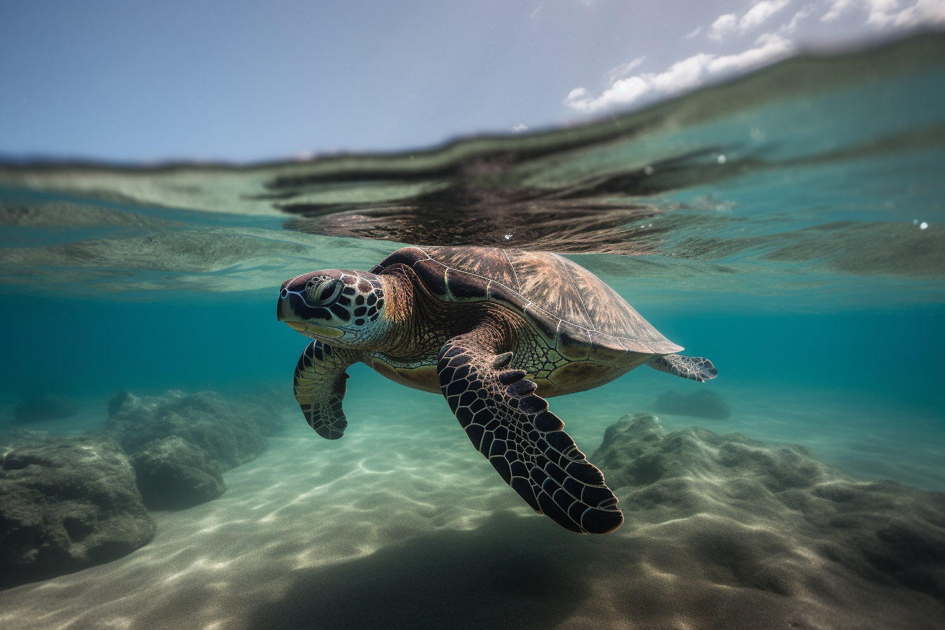 Dying baby turtle saved by family in Ireland