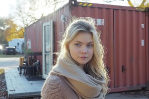 Wow: this woman bought four sea containers and converted them into a ...