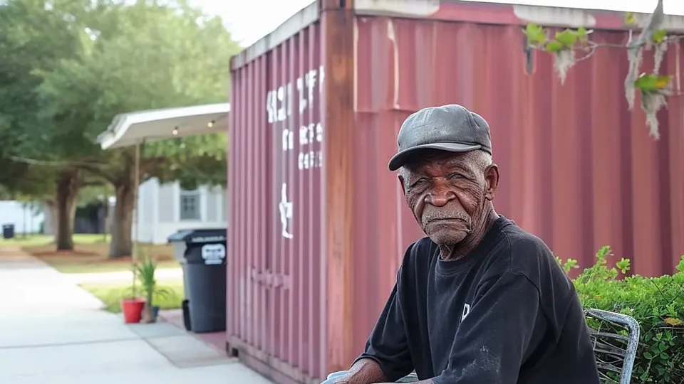 From the outside it looks like any old shipping container, but wait ...