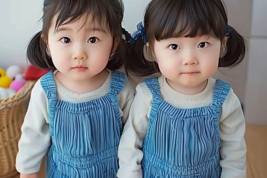 They were the most beautiful twins in the world. But look at them now.