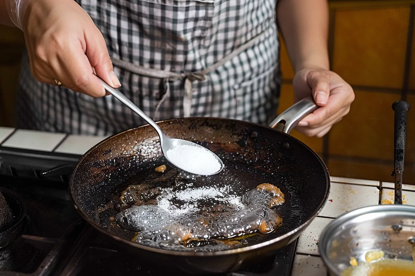 Cleaning burnt pots or pans? With this trick it won’t take long at all ...
