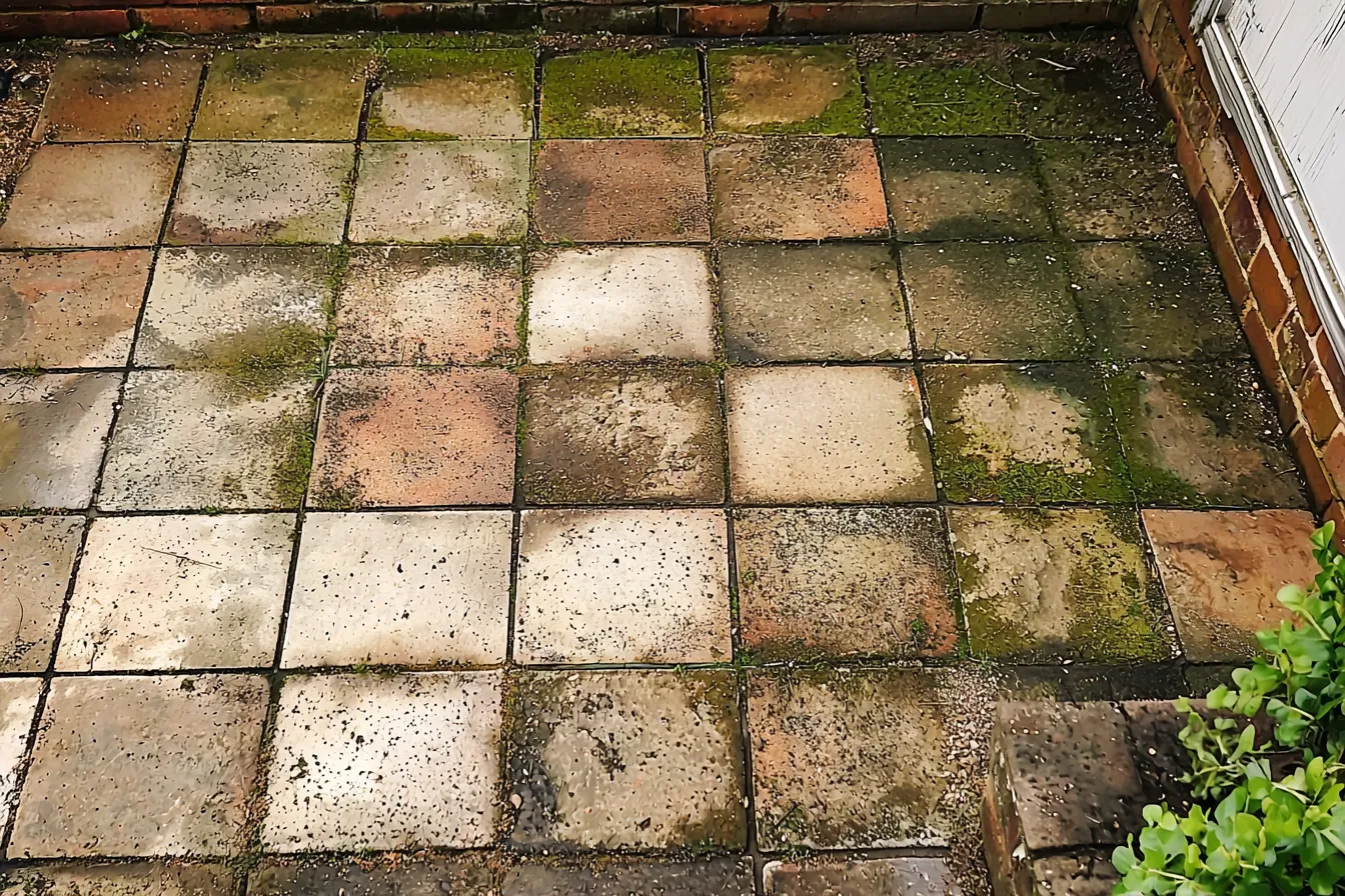 Clean Your Garden Tiles in No Time at All!