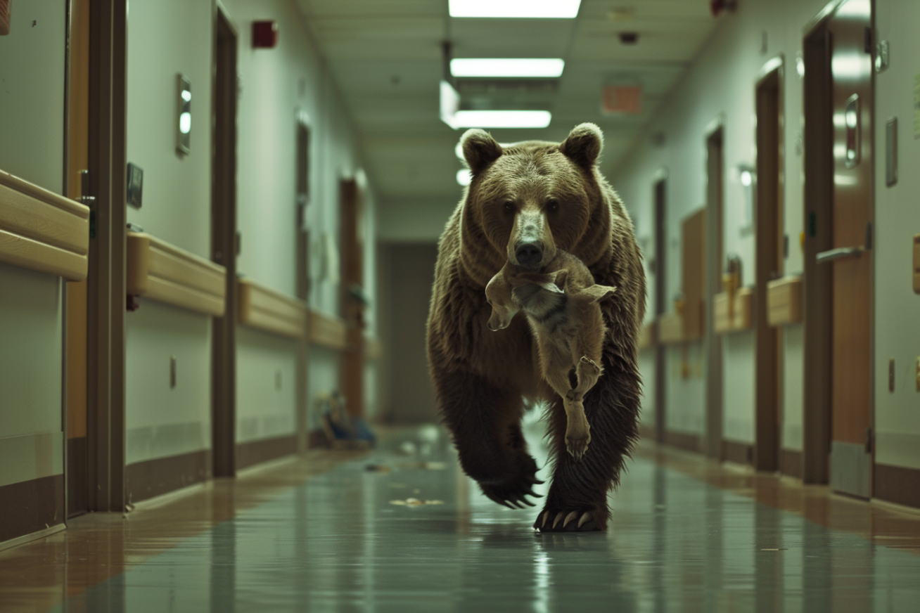 Bear Breaks Into Hospital - Nurse Brought to Tears by What It Carries ...