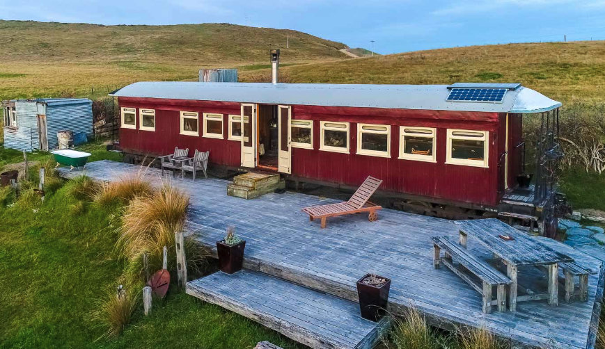Elderly Woman Has Been Living Inside an Old Train Cart for Decades ...