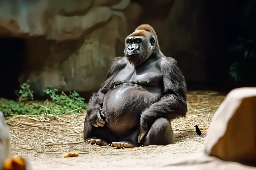 Pregnant Gorilla's Ultrasound Reveals a Dark Secret