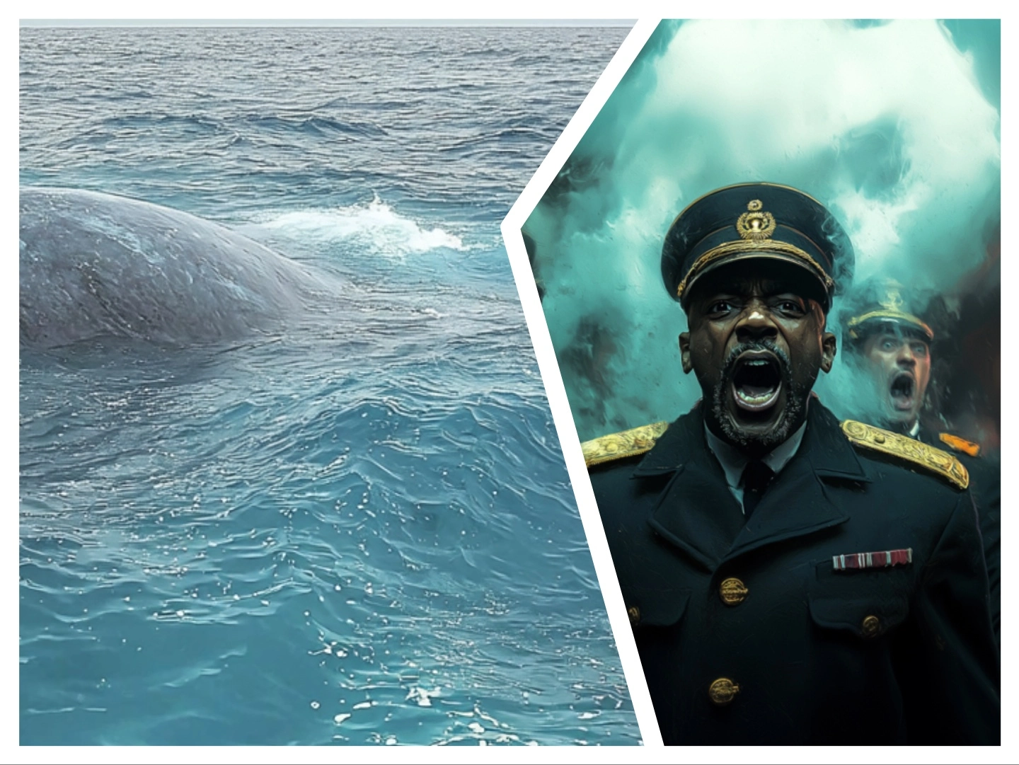 Found Footage: Marine Comes Face to Face with Giant Creature Underwater