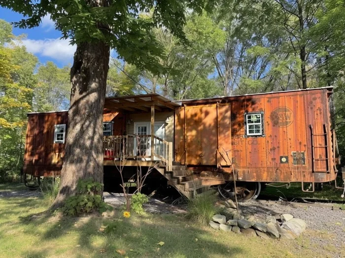 This Elderly Man Lives in an Abandoned Train Car – But Wait Until You ...