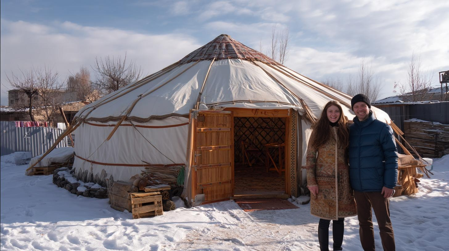 This Couple Lives in a Yurt - Don't Judge Until You See Inside!