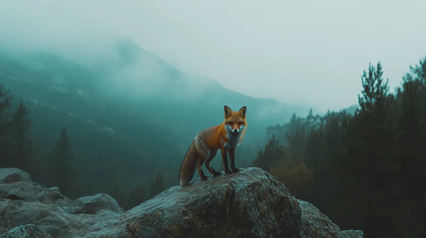 Fox Guides Lost Hiker Through Rugged Mountains – A Remarkable Tale of ...