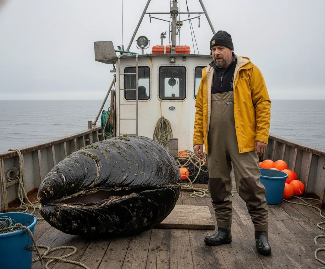 Fisherman Thought He Found A Massive Clam, Turns Pale When He Looks ...