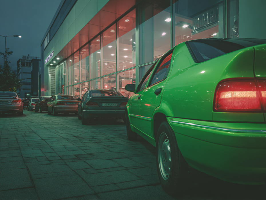 Used cars are lingering longer at dealerships—and green is suddenly in ...